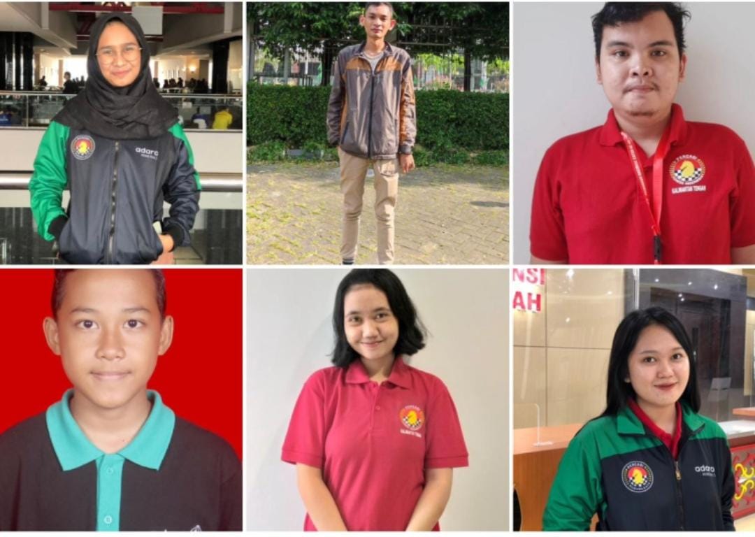 Enam Atlet Catur Kalimantan Tengah Raih Gelar Master - Zona Kota